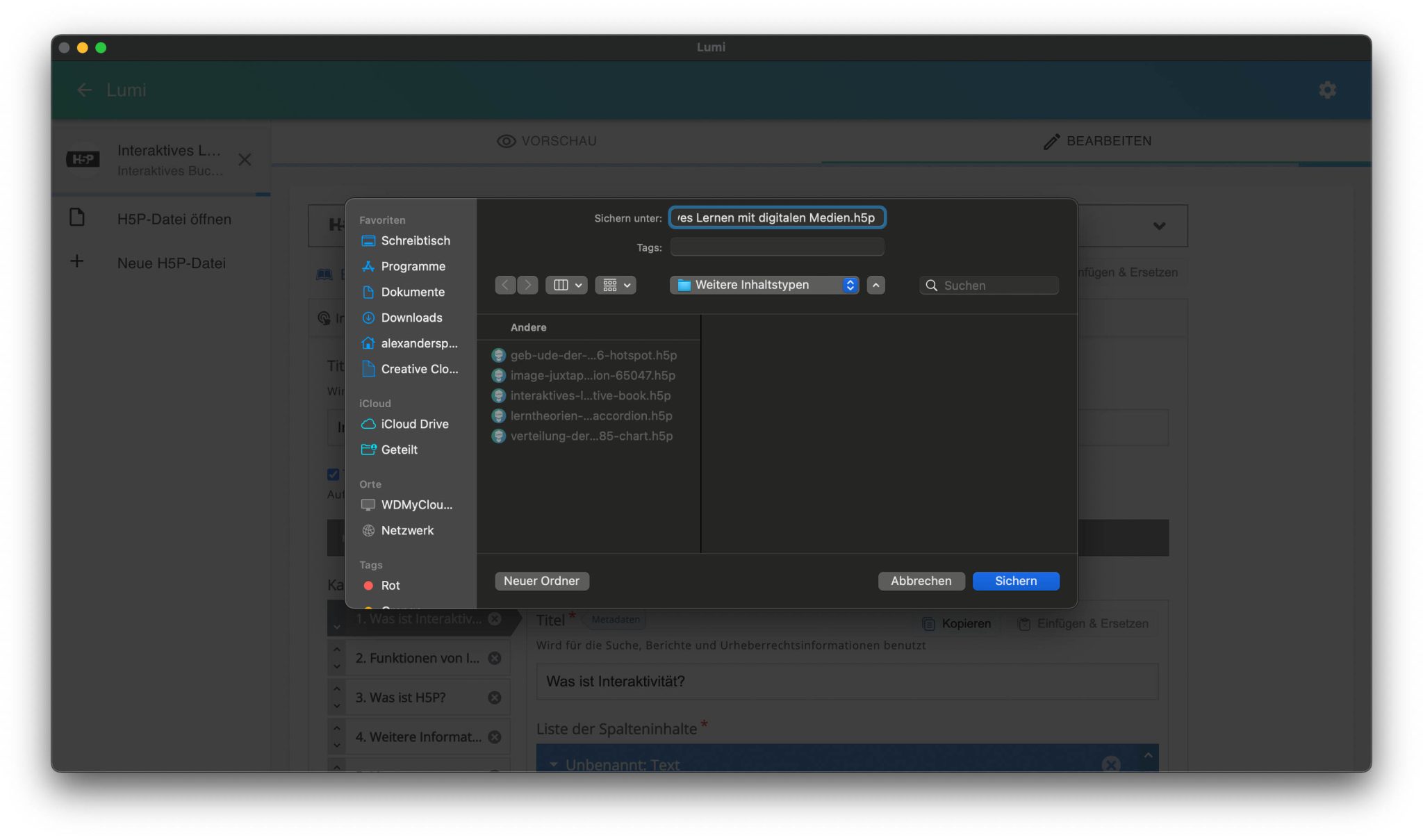 ZLI ToolTip: Lumi – einfaches Desktop-Tool zur Erstellung von H5P ...